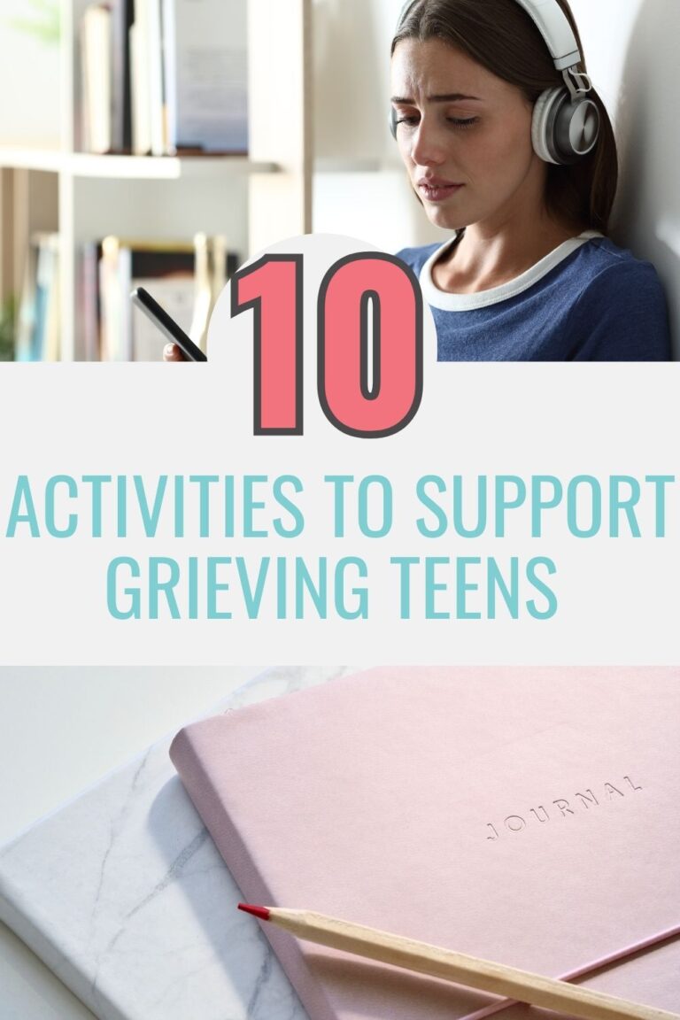 11 Powerful Grief Activities for Teens - The Teenage Years